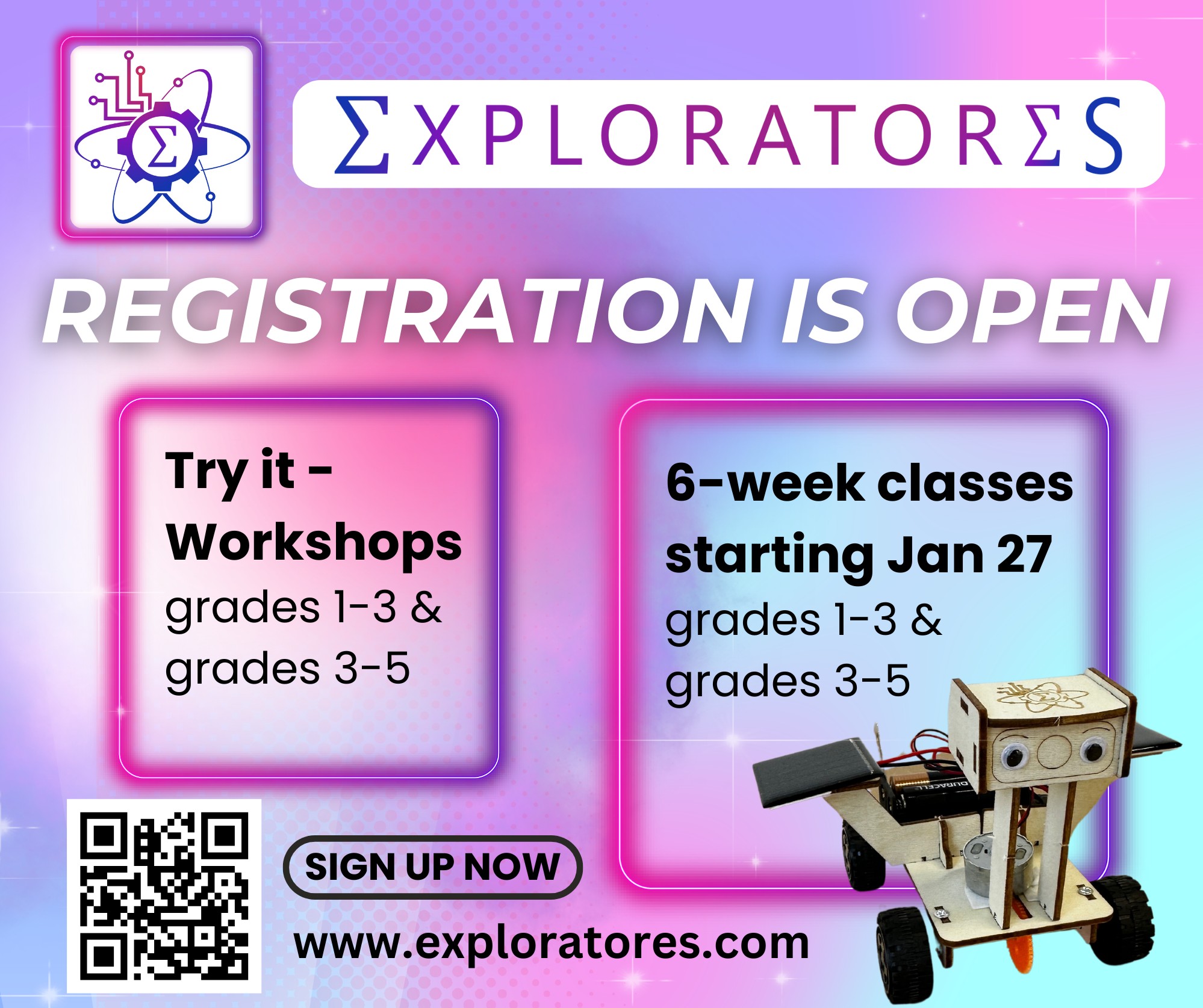 EXPLORATORES – Exploring the frontiers of science together